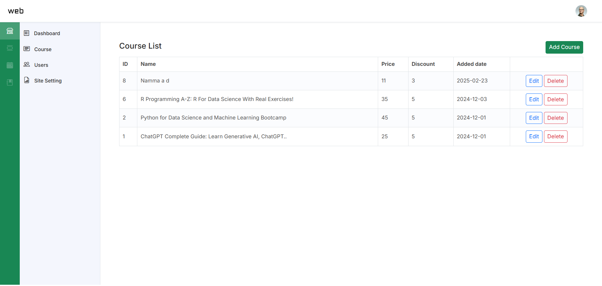 FREE Education and Learning Website Template